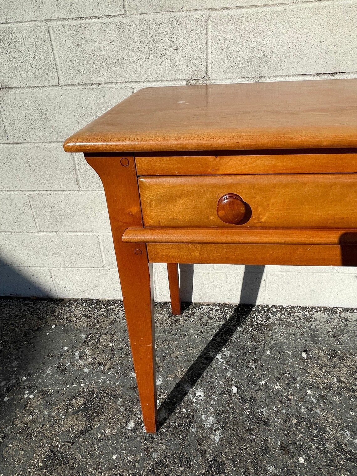Antique Student Desk Vanity Table Homeschool Kids Writing Oak | Etsy