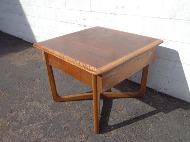 Mid Century Modern Table Lane Perception Accent End Table | Etsy