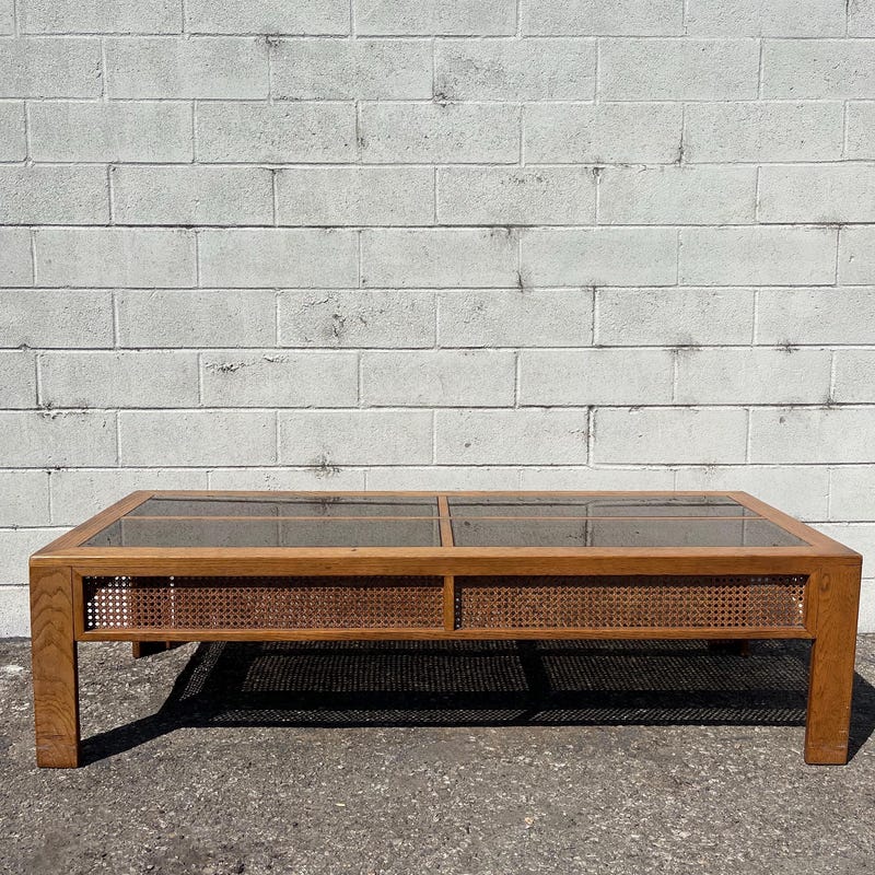 Cane Coffee Table - Etsy