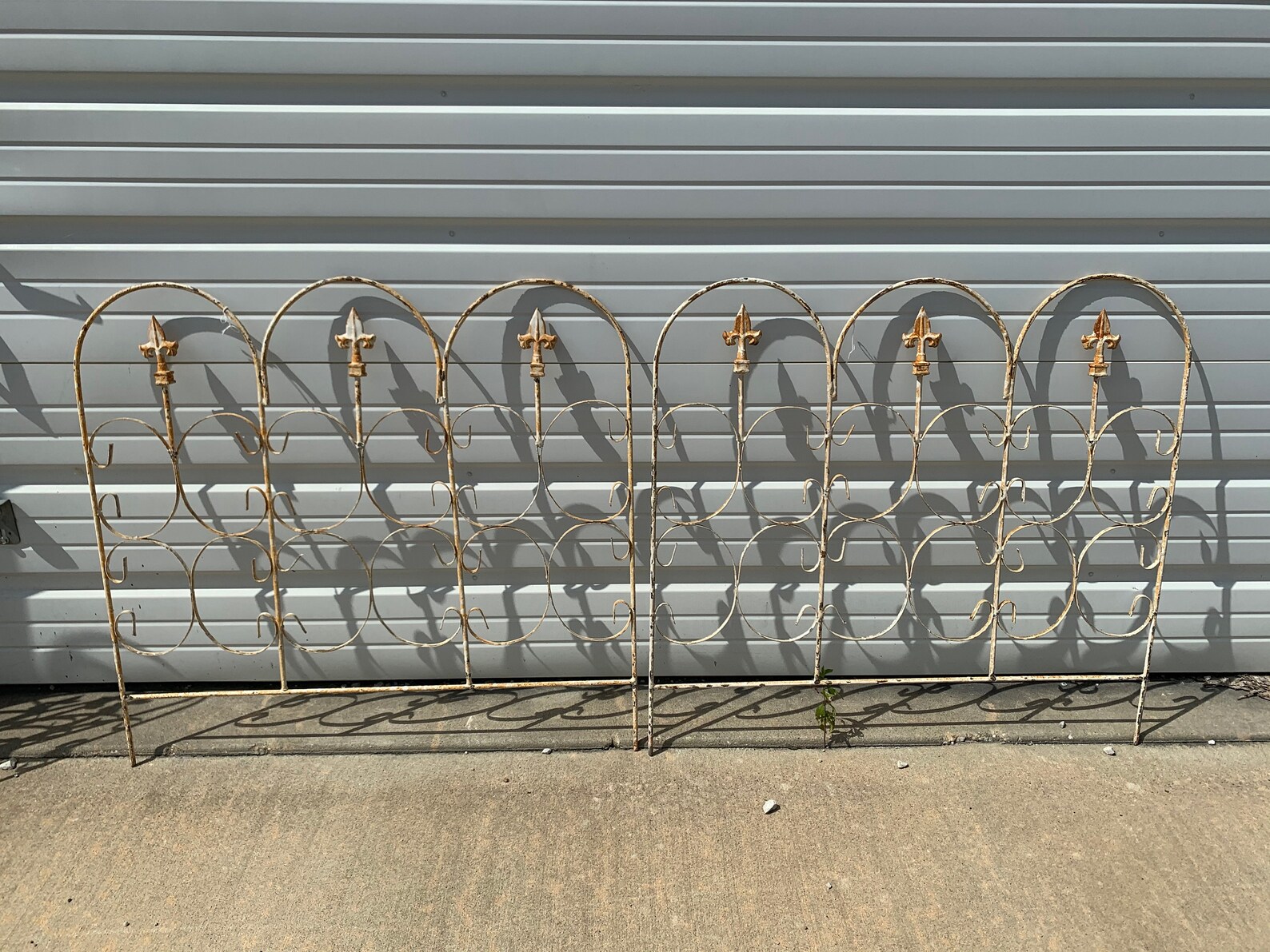 Fabulous Antique Metal Gates Rustic Patina Architectural - Etsy