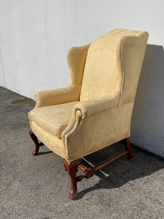 Classic wing chair store
