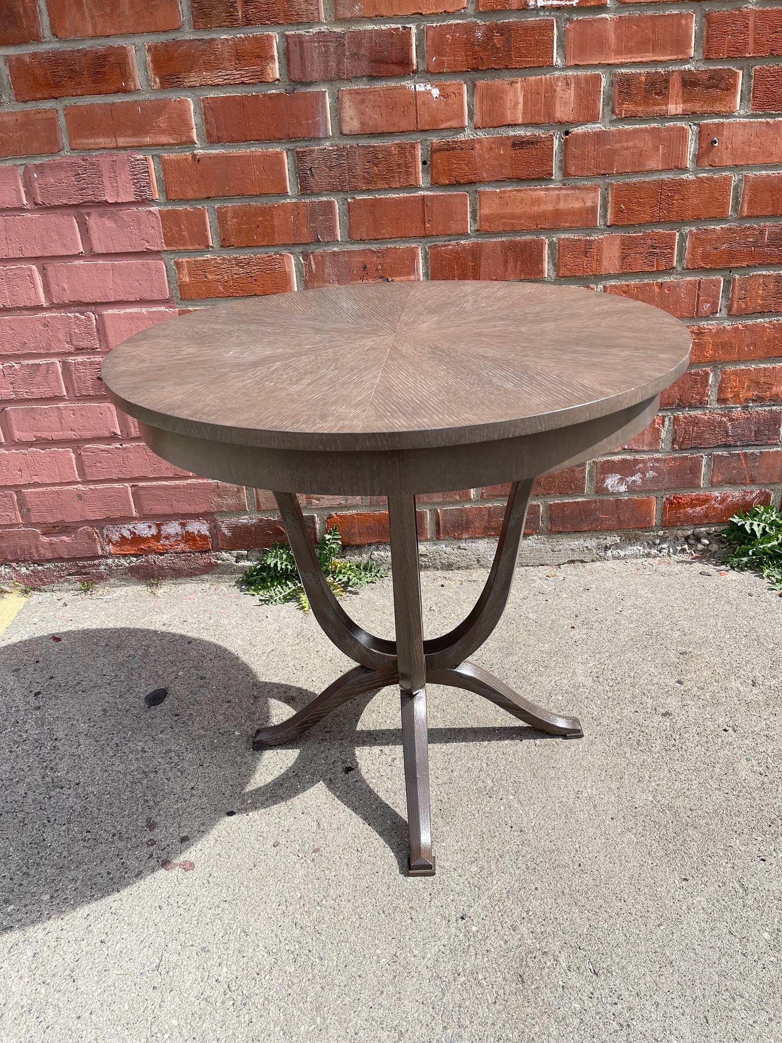 Custom Contemporary Side Table Solid Wood Pedestal Base Accent - Etsy