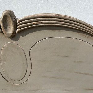 Antique Bed Shabby Chic Primitive Rustic French Provincial Headboard ...