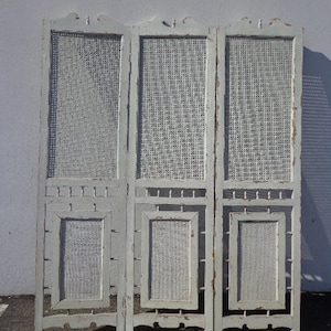 2 Antique Cane Privacy Screens Panels Headboard Bed Country | Etsy