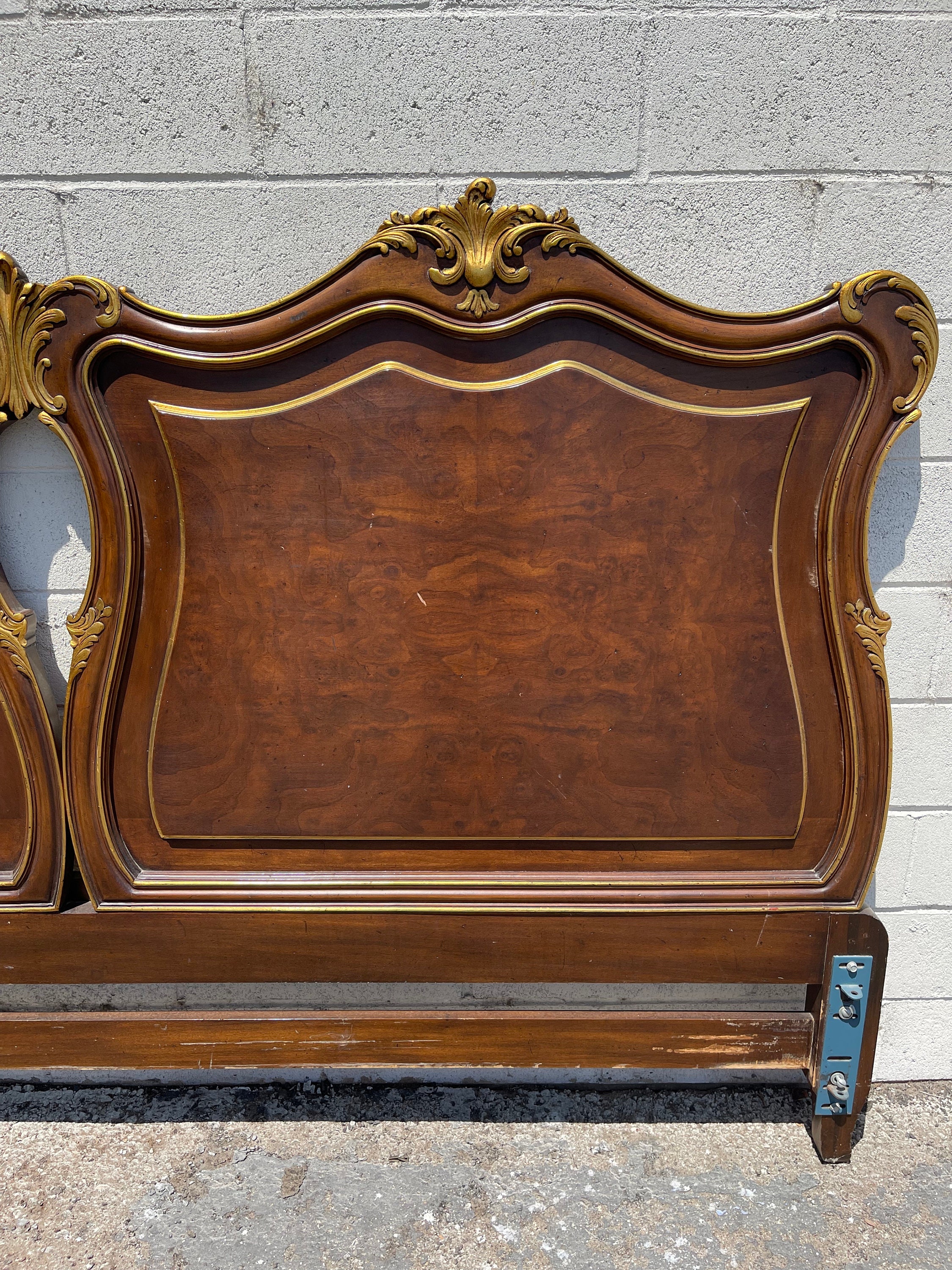 Antique Rococo Bed