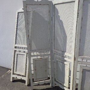 2 Antique Cane Privacy Screens Panels Headboard Bed Country | Etsy