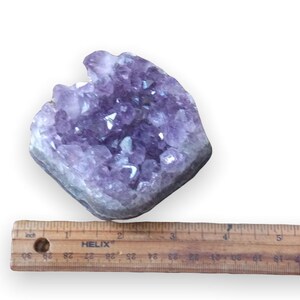 NATURAL CURIO: Large Polished Cut Amethyst Quartz Druzy Raw Crystal ...