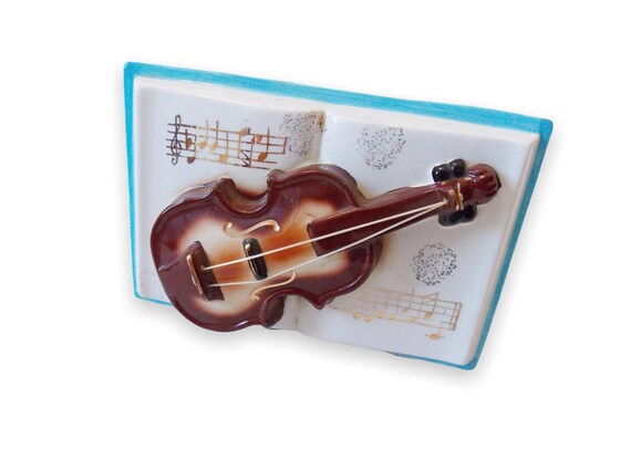 VINTAGE: Cello Sheet Music Wall Box Card Box Planter Music - Etsy