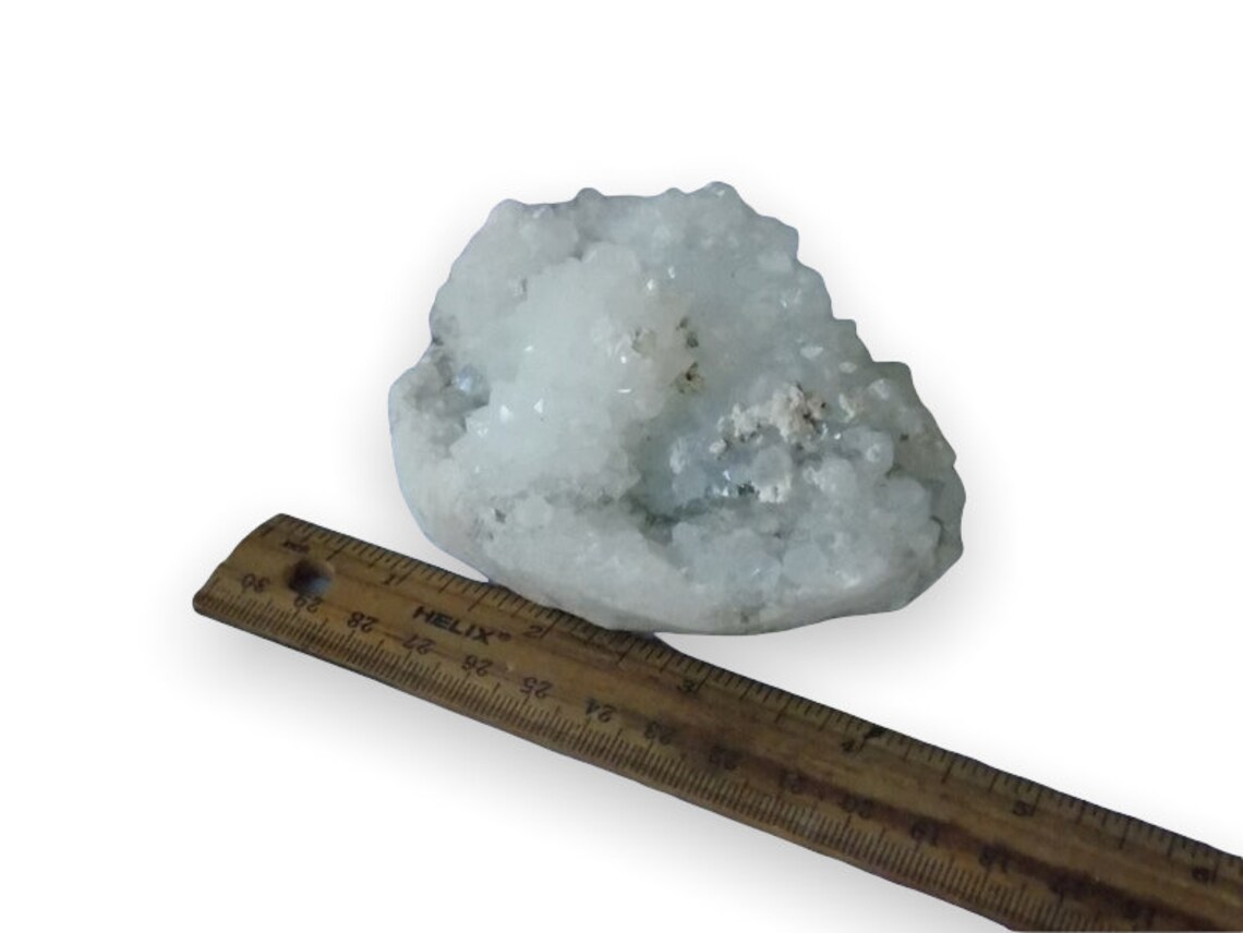 NATURAL CURIO: Milky Snow White Quartz Geode Chunk Druzy - Etsy