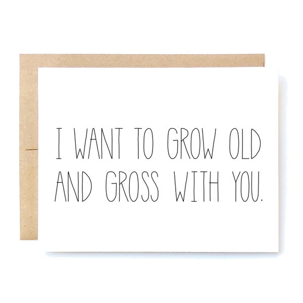 Gross Birthday Card - Etsy