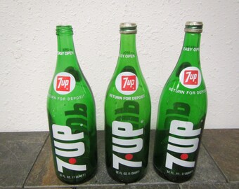 7 up bottle green | Etsy