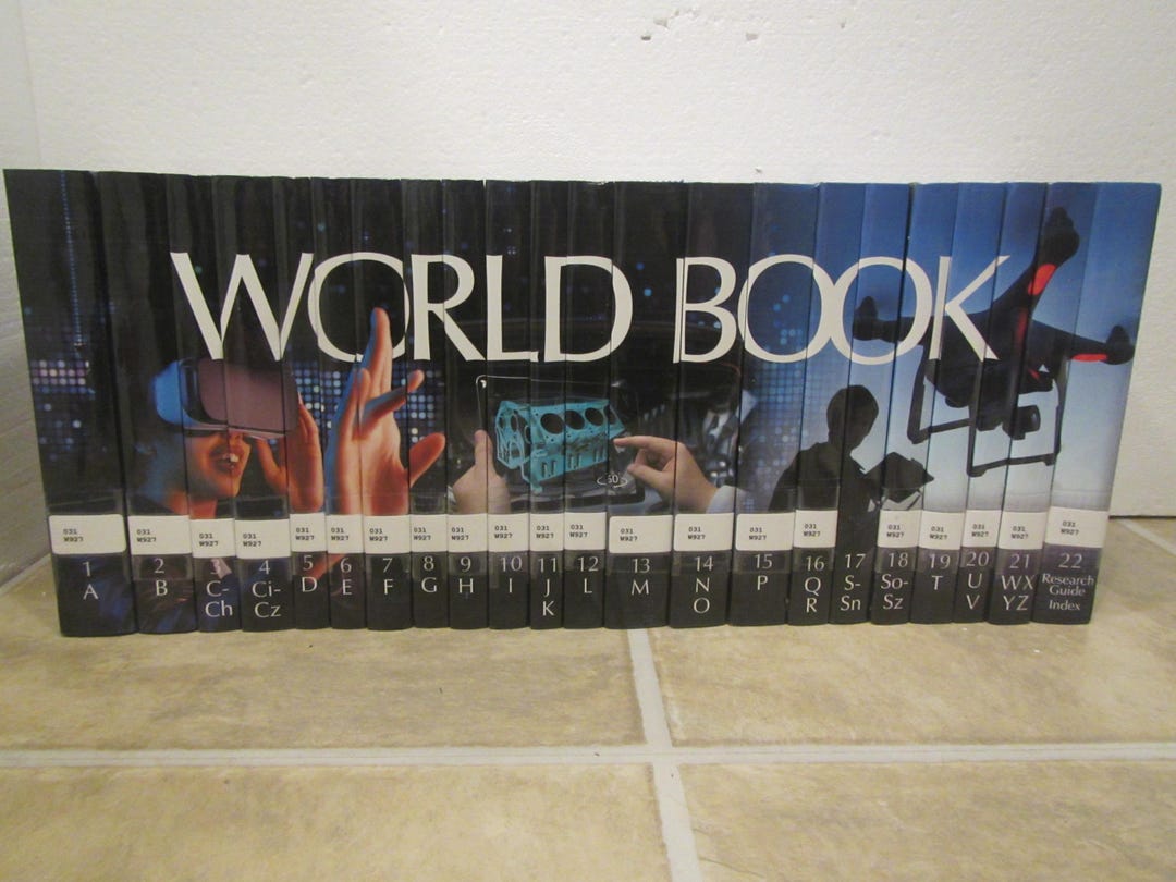 2019 WORLDBOOK Encyclopedia , Complete 22 Volume Set A Thru Z , and ...