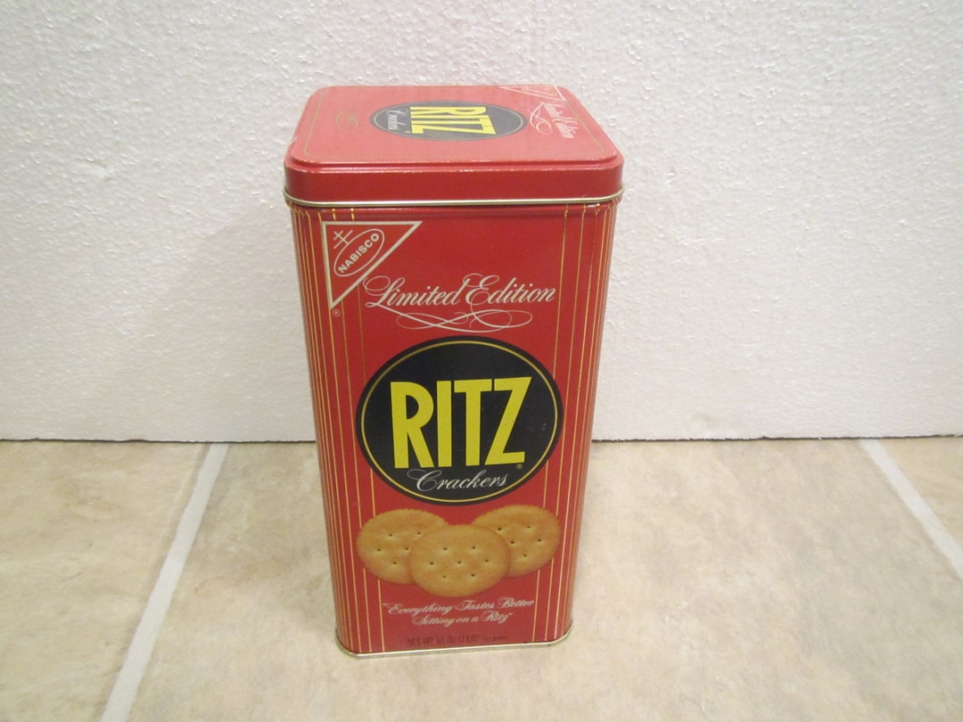 RITZ CRACKER Tin 1986 Metal Ritz Cracker Tin Box Metal - Etsy