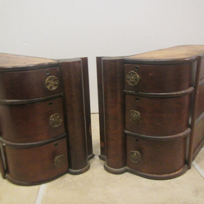 Antique Thread Cabinet - Etsy