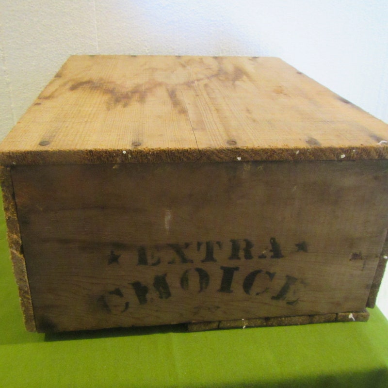 Apple Crate - Etsy