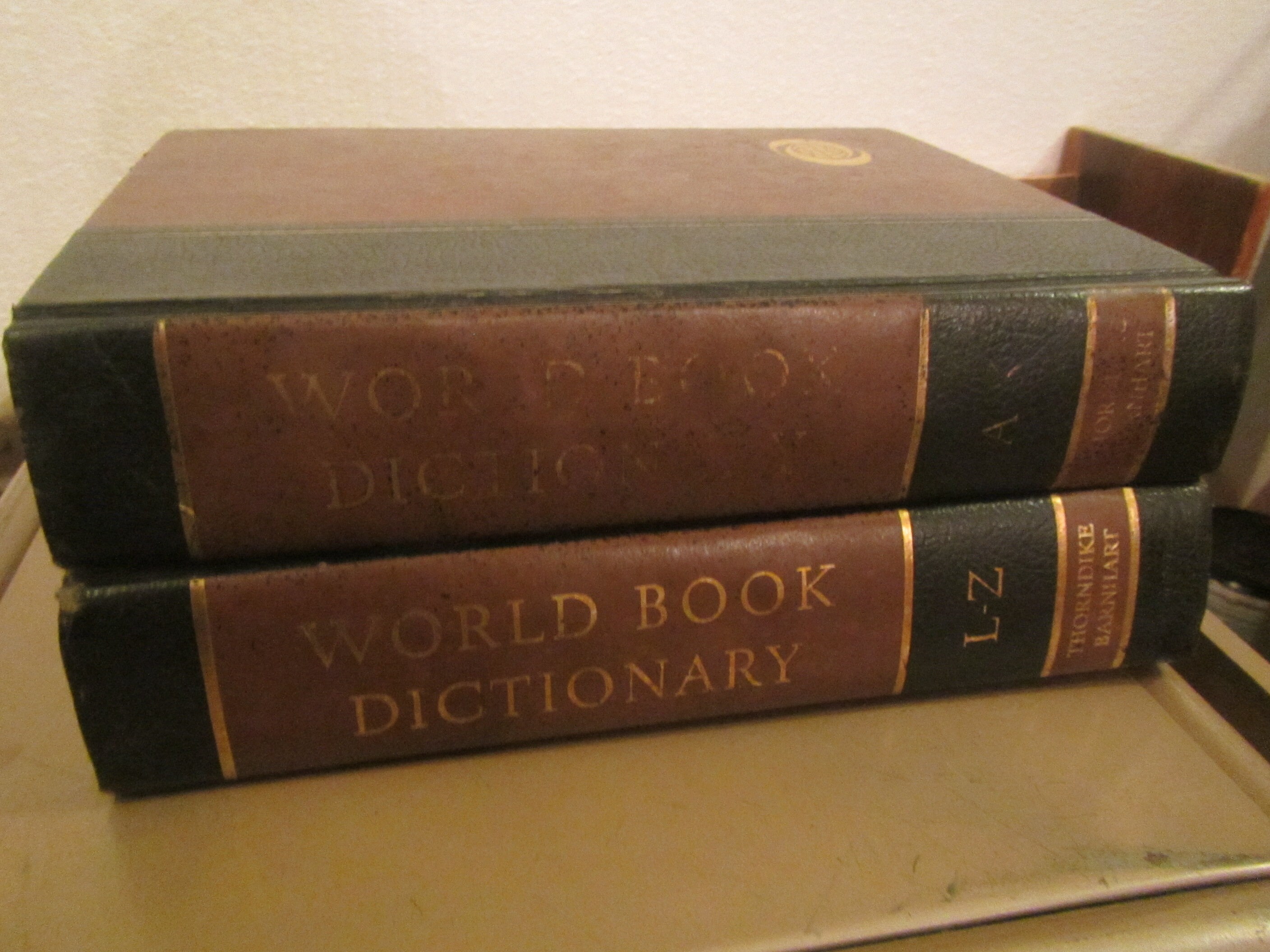 1988 WORLD BOOK DICTIONARY 2 volume set A K & L Z | Etsy