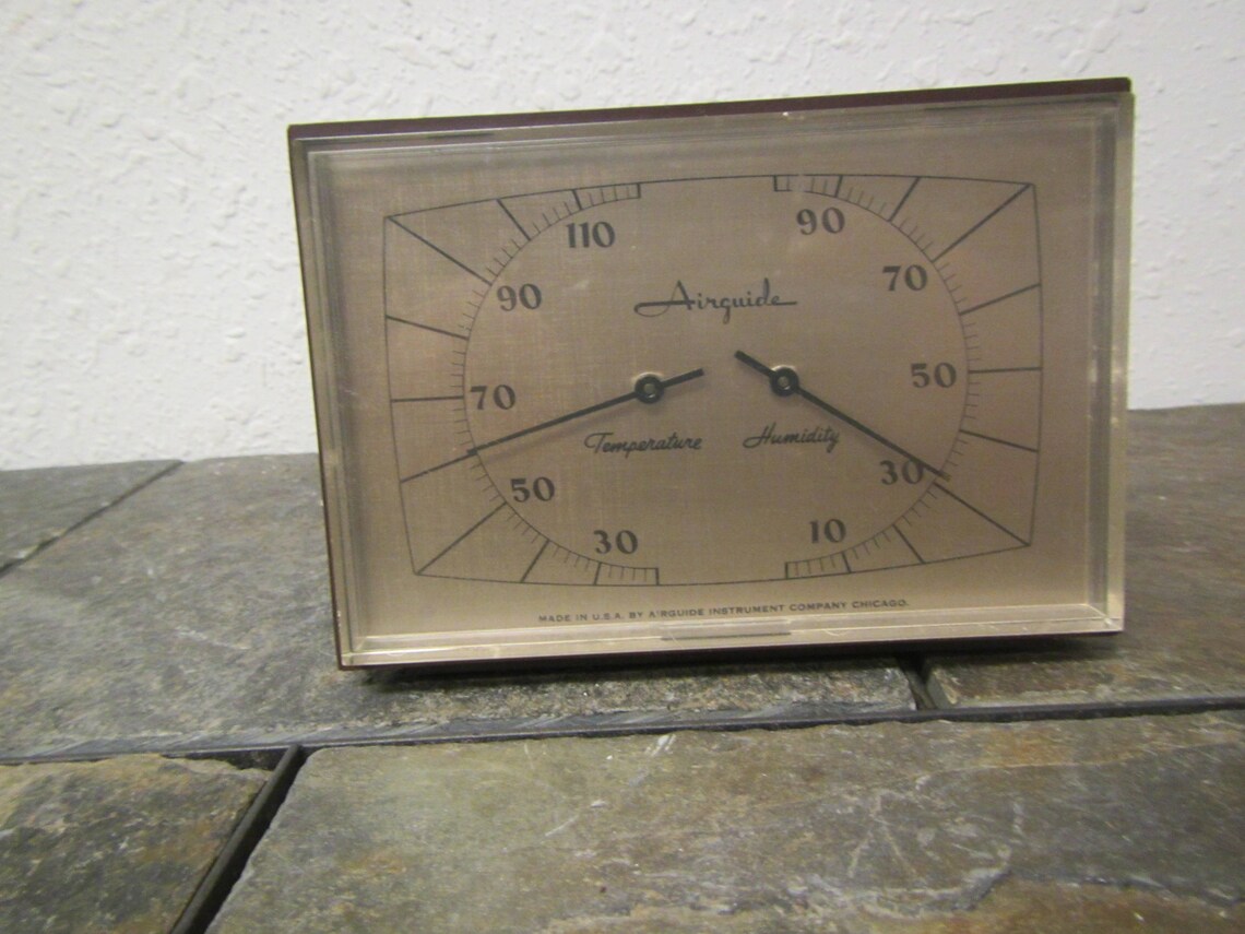 Airguide Desk Top Weather Station With Temperature and Humidity Meter ...