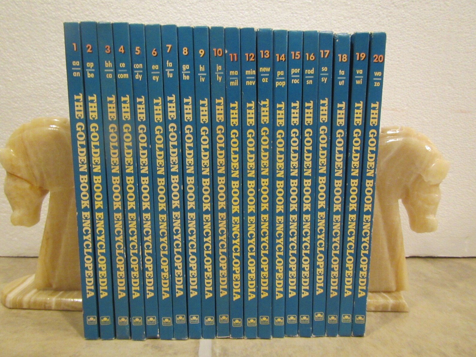1988 the Golden Book Encyclopedia 20 Volume Set Child's - Etsy