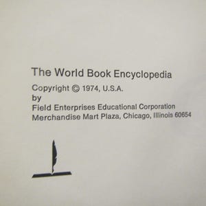 1974 WORLDBOOK Encyclopedia Complete 22 Volume Set A Thru Z, and Guide ...