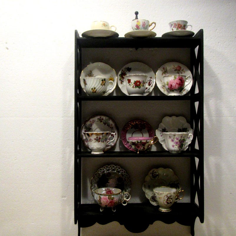 Tea Cup Shelf - Etsy