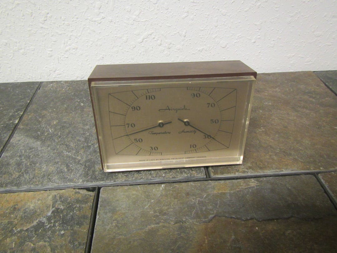 Airguide Desk Top Weather Station With Temperature and Humidity Meter ...