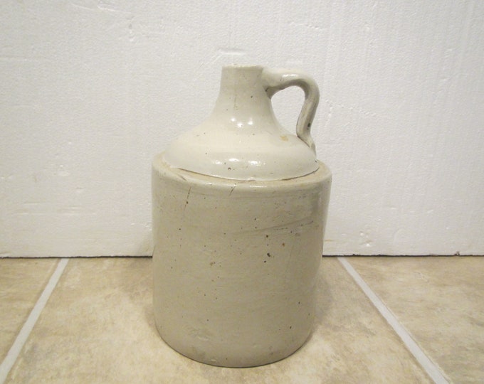 Old CROCK JUG * Whiskey Jug, Moonshiners Jug , Cider Jug, Shoulder Jug ...