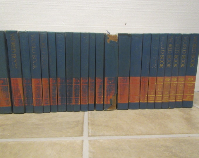 1994 WORLDBOOK Encyclopedia Complete 22 Volume Set A Thru Z , and Guide ...