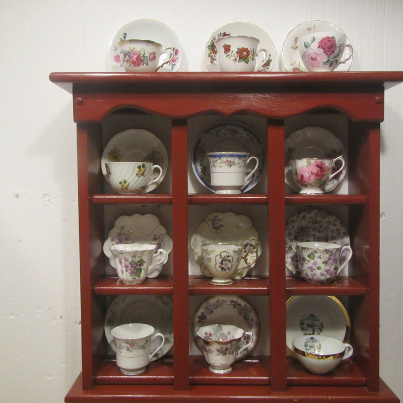 Tea Cup Display - Etsy