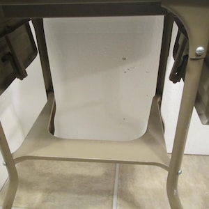 Vintage Typewriter Table With Drop Leaf Sides , Light Brown Typewriter ...