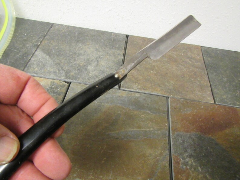 The ERN RAZOR Straight Edge Razor, Wald Germany #82 on Box , the Palmer ...