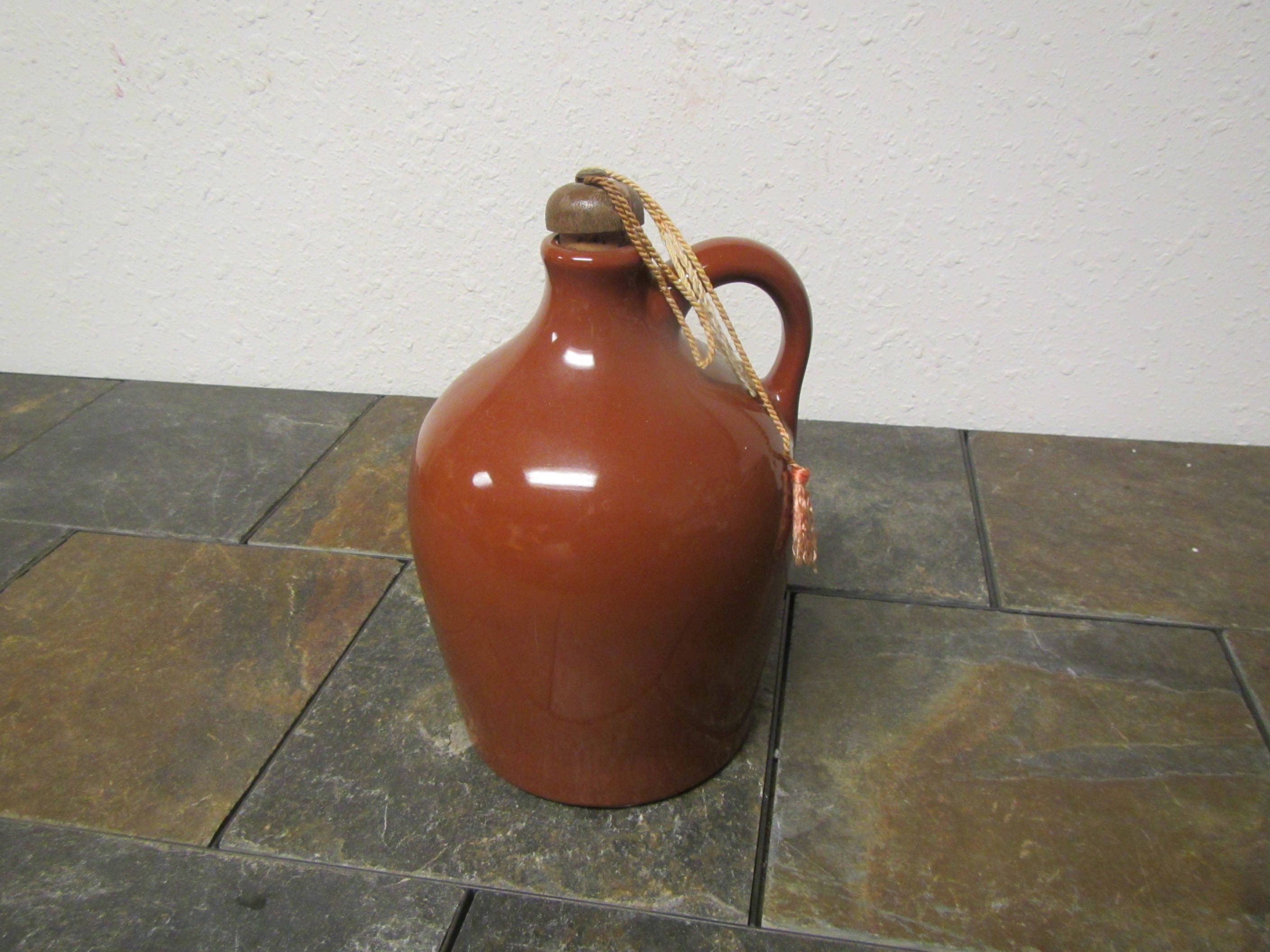 Old BROWN JUG Crock Jug Whiskey Jug Moonshiners Jug | Etsy