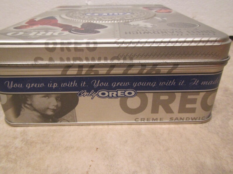 1999 OREO 20th Century Commemorative Tin , Oreo Sandwich, Oreo Tin ...