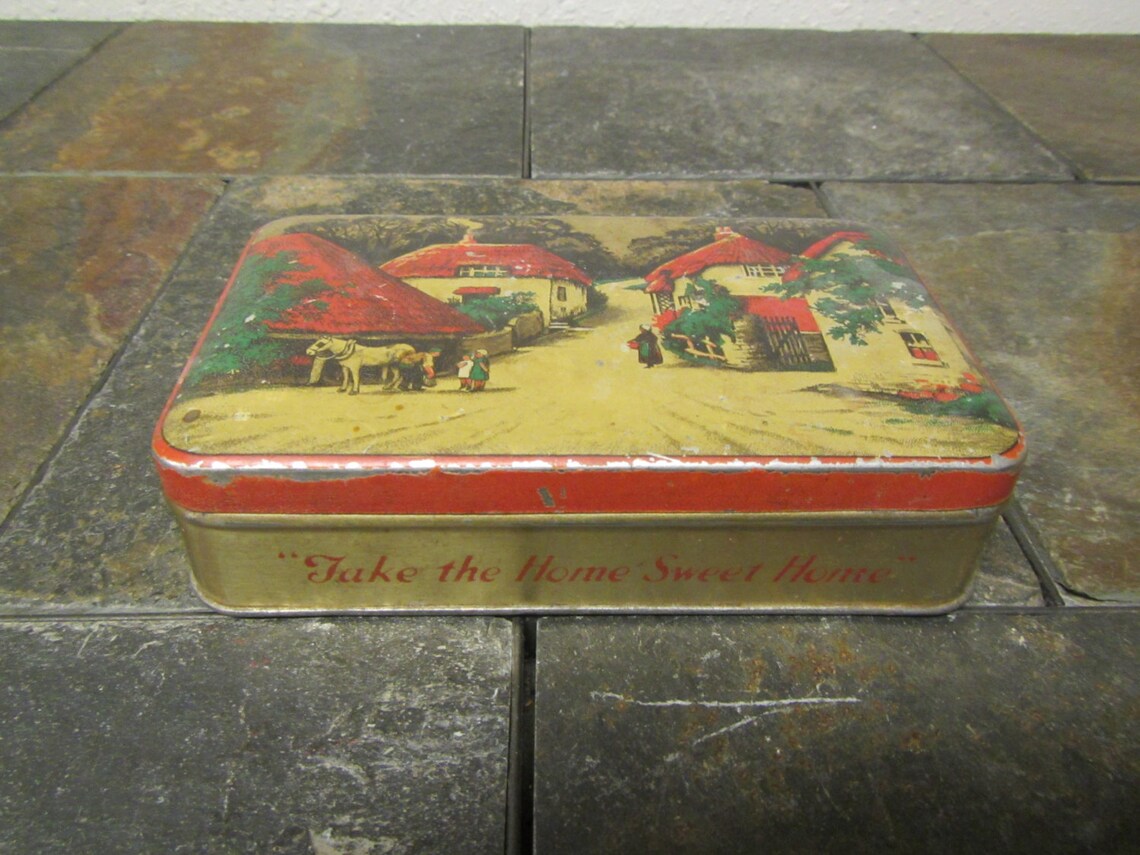 Vintage BLUE BIRD TOFFEE Tin Box Decorative Gift Box Harry - Etsy