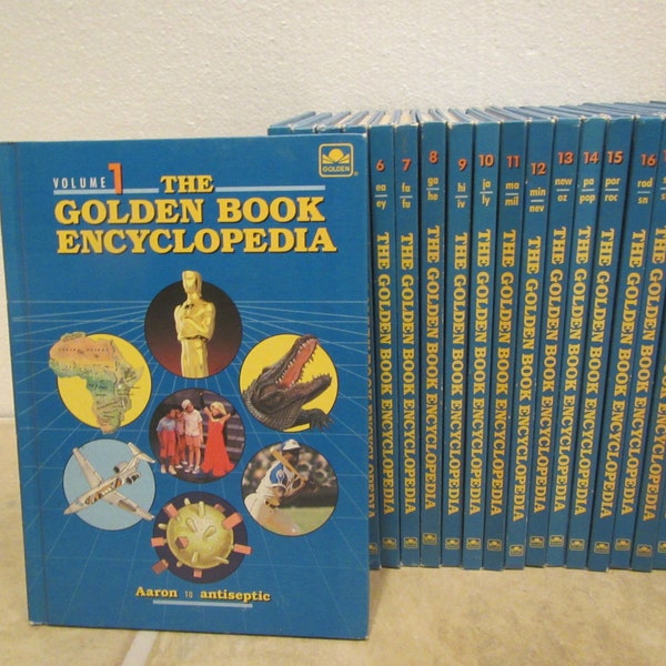 Encyclopedia Set - Etsy