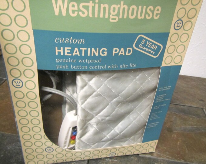 Vintage Westinghouse Custom HEATING PAD With Push Button Control and ...