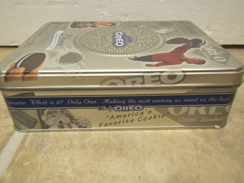 1999 OREO 20th Century Commemorative Tin , Oreo Sandwich, Oreo Tin ...