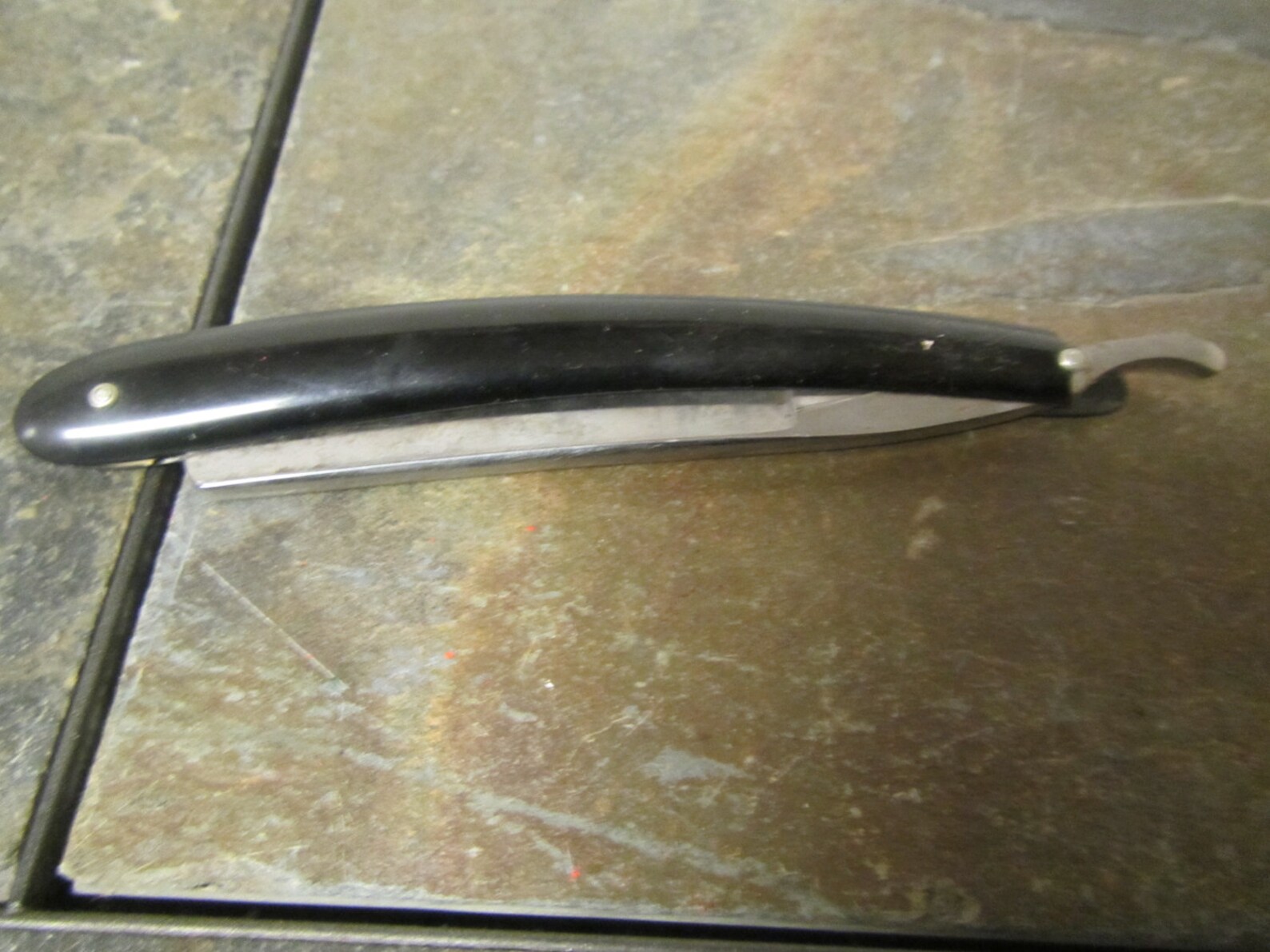 The ERN RAZOR Straight Edge Razor, Wald Germany #82 on Box , the Palmer ...