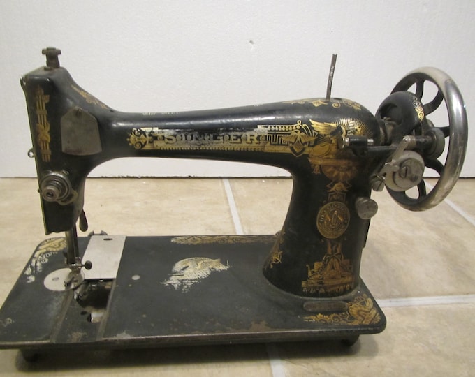 Vintage SEWMOR SEWING MACHINE Model 404 , Electric With Foot Control ...