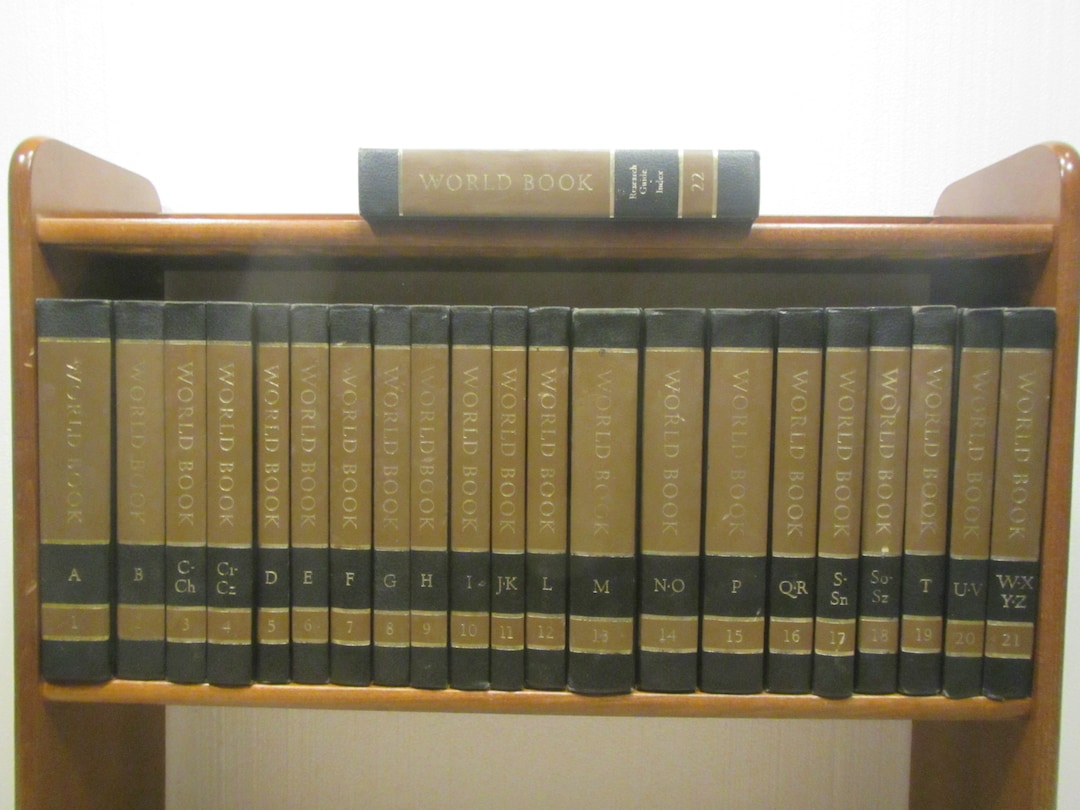 1975 WORLD BOOK ENCYCLOPEDIAS 22 Volumes A Thru Z & - Etsy