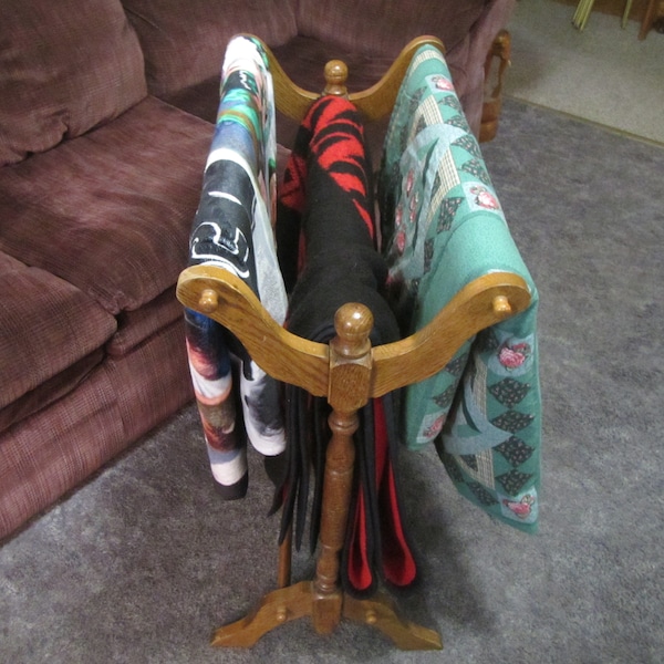 Blanket Holder - Etsy