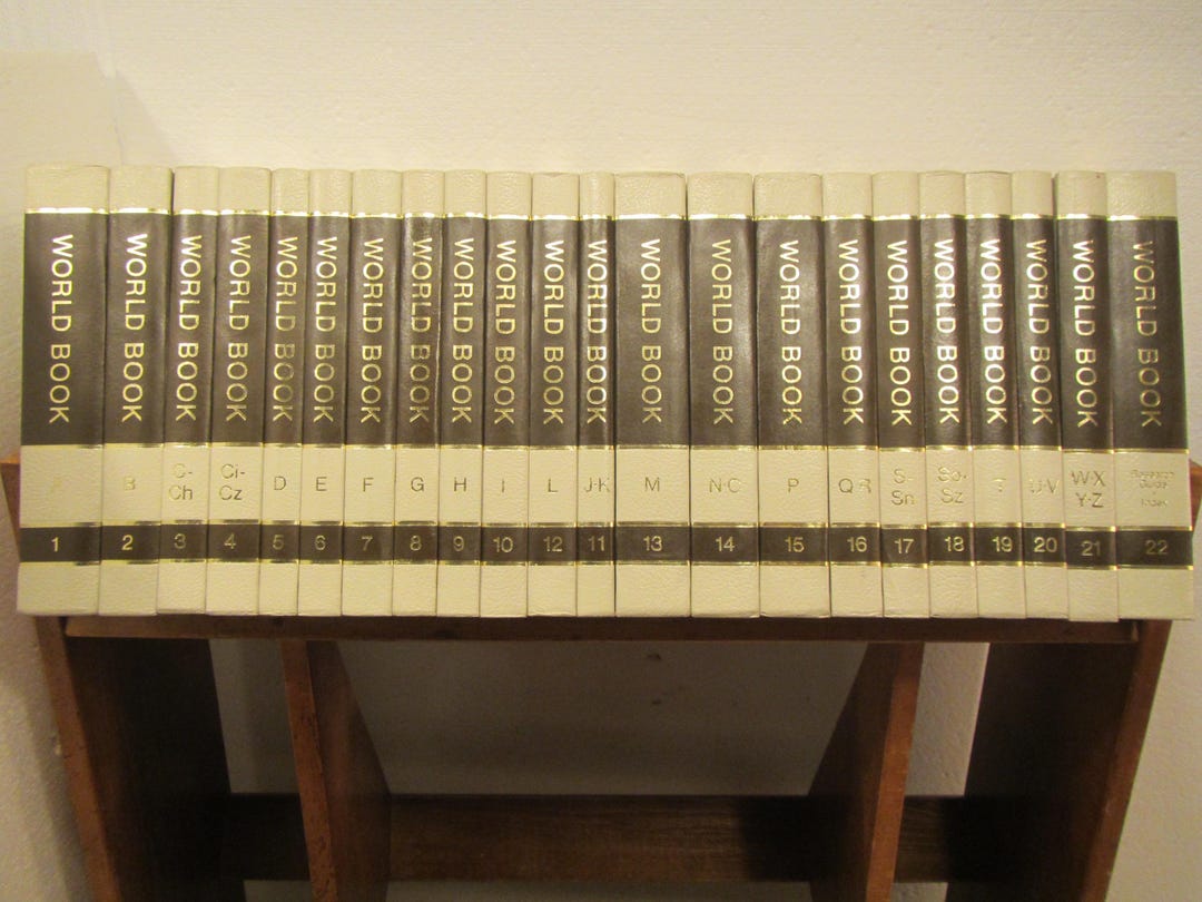 1974 WORLDBOOK Encyclopedia Complete 22 Volume Set A Thru Z , and Guide ...