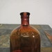 Vintage Brown GLASS HI-LEX Bottle . Uses Push in Stopper Instead of a ...