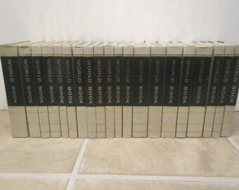 1962 Set of WORLD BOOK ENCYCLOPEDIAS 20 Volumes A Thru Z - Etsy