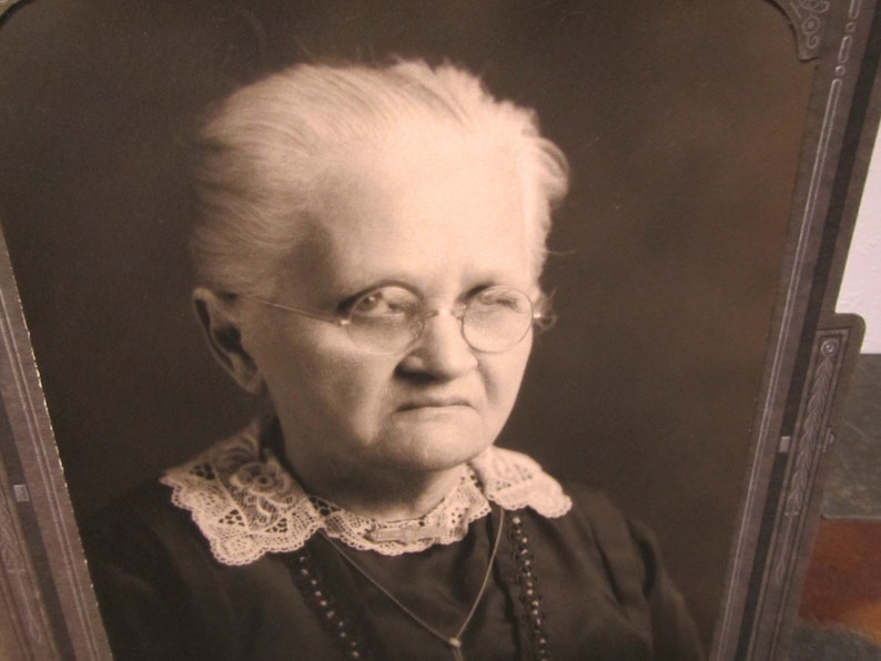 Vintage Black And White Photo Of A Lady In Photographers Frame 7 Etsy