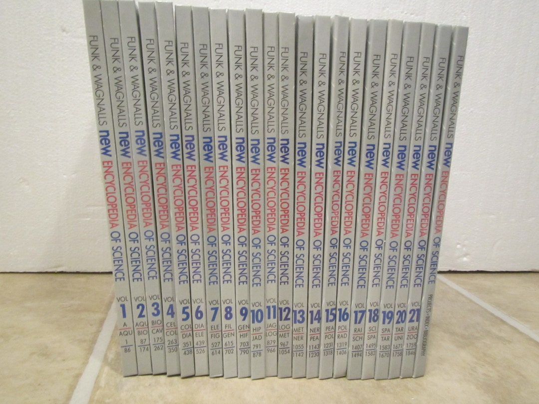 1986 New Encyclopedia of Science 21 Volume Set Plus a Special Projects ...