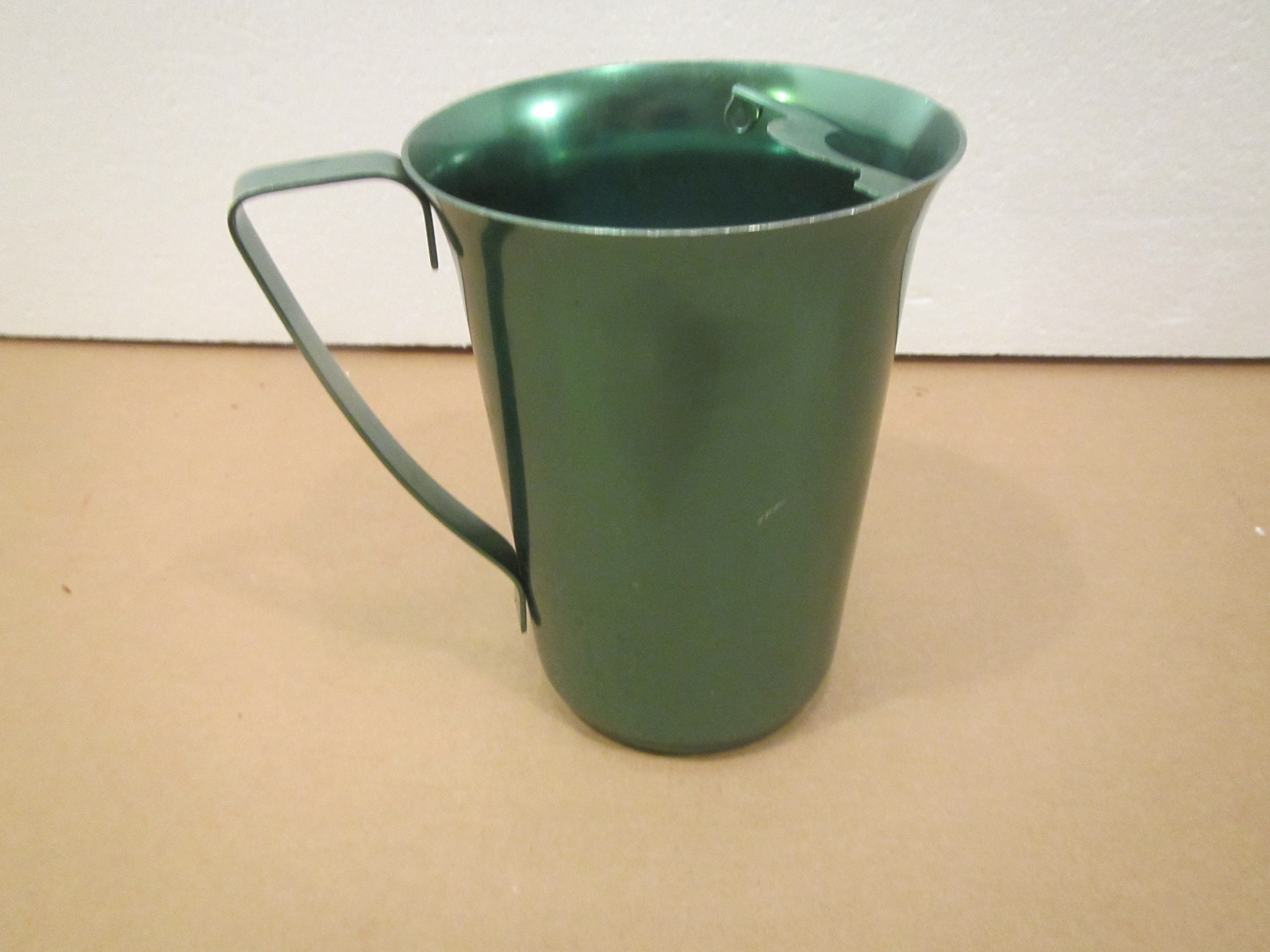 Vintage Green Aluminum Pitcher Water Pitcher Lemonade - Etsy