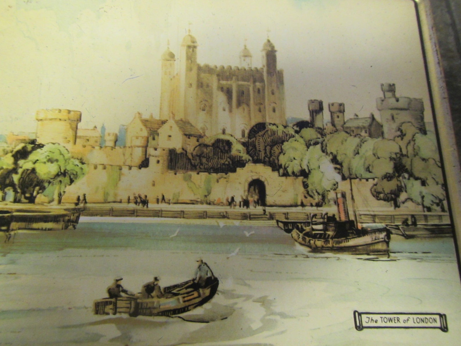 Vintage THORNE'S TOFFEE Tin Gift box Worlds Premier | Etsy