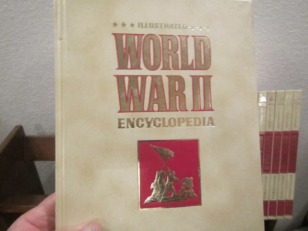 1978 World War II Encyclopedia 15 Volume Set Volumes 1 Thru 15 , World ...