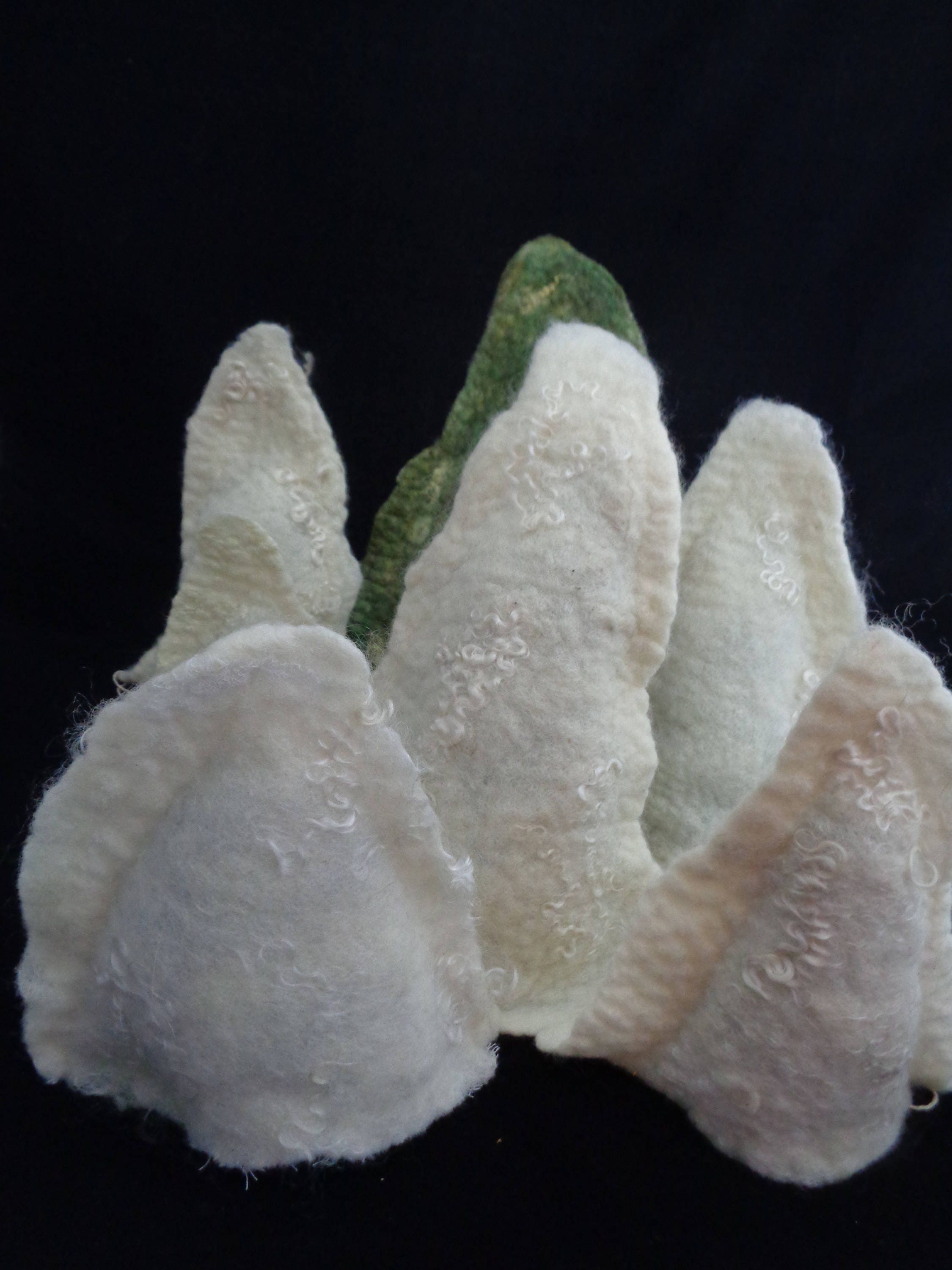 Wet Felted Rustic Pine Trees Forest Woods Woodland Home Decor Fairy ...