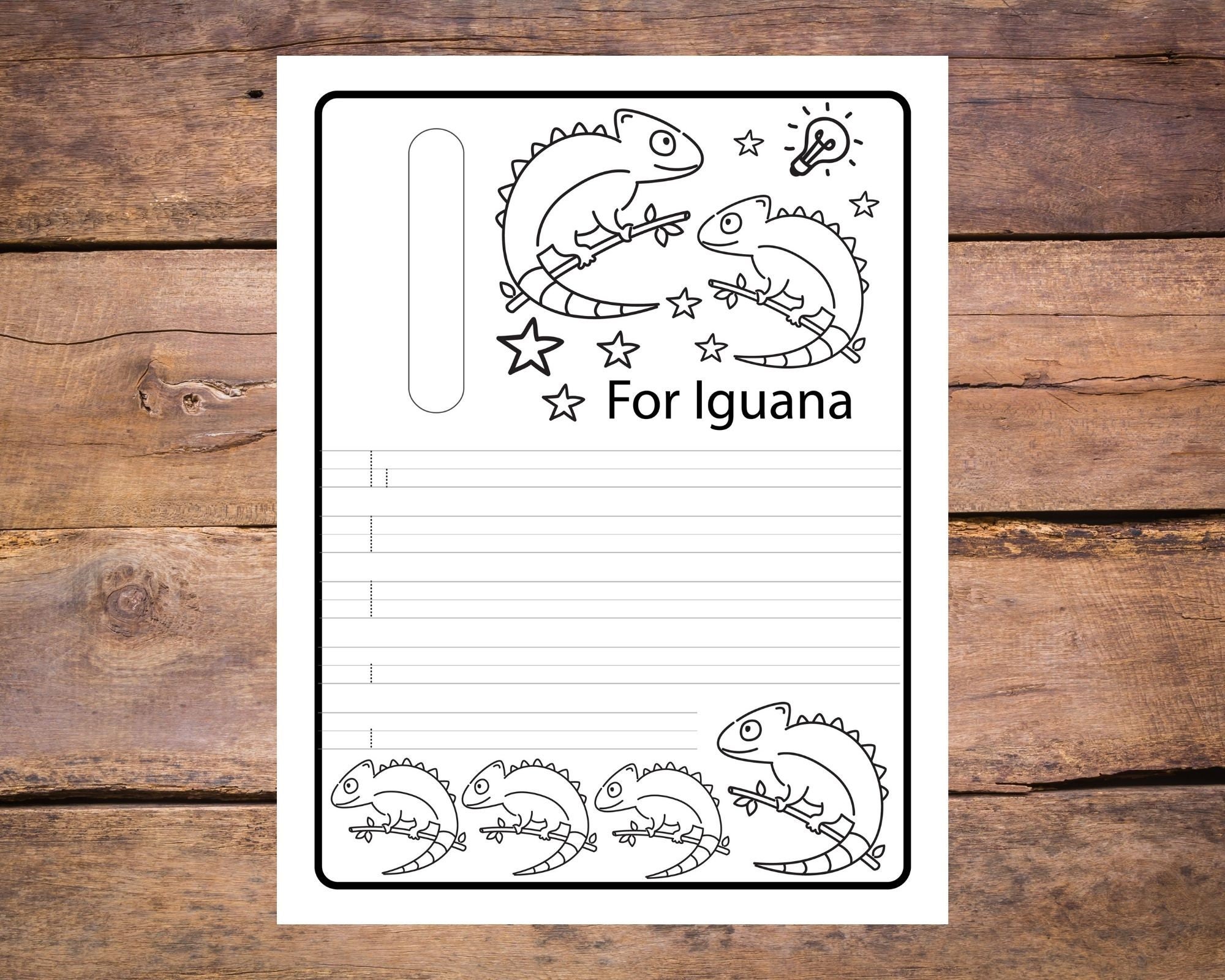 Kids Printing Practice Sheets - Alphabet Booklet - Children's Printing ...